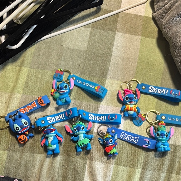 Disney | Other | Lilo Stitch Keychains Set | Poshmark